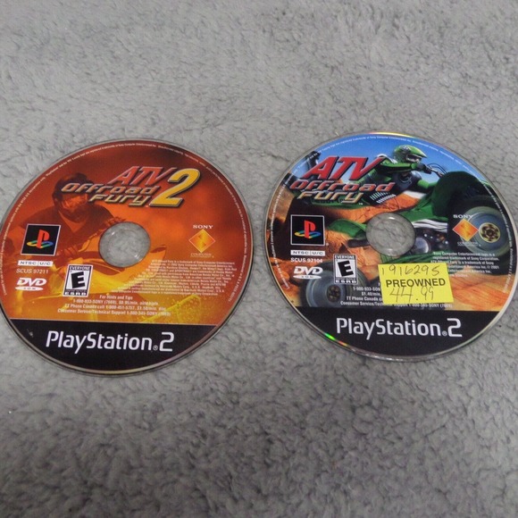 Video Games & Consoles | Atv Off Road Fury And Atv Off Road 2 Fury ...